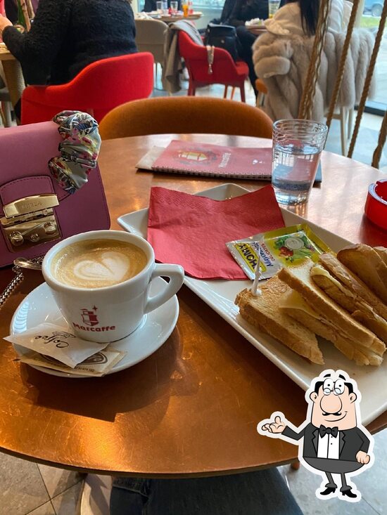 Menu at Marcaffe cafe, Tuzla