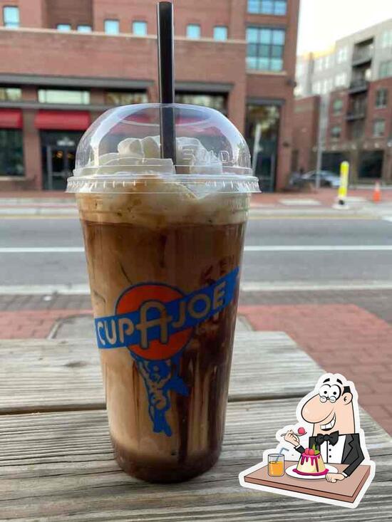 Carta del café Cup A Joe, Raleigh, Hillsborough St