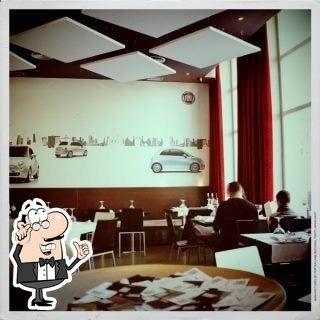 Menu at Fiat Café, Madrid