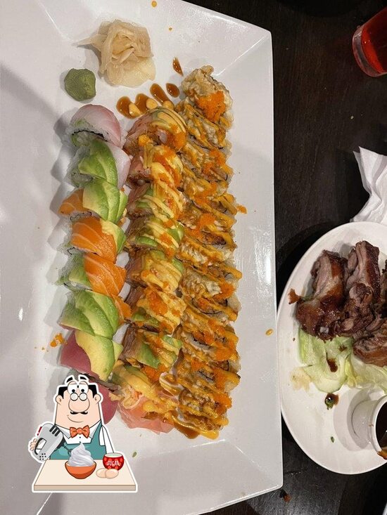 Menu at MYST hibachi/sushi/gastropub, Jim Thorpe
