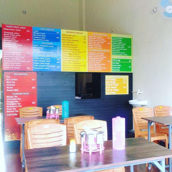 Menu at Cafe Junction, Manipal