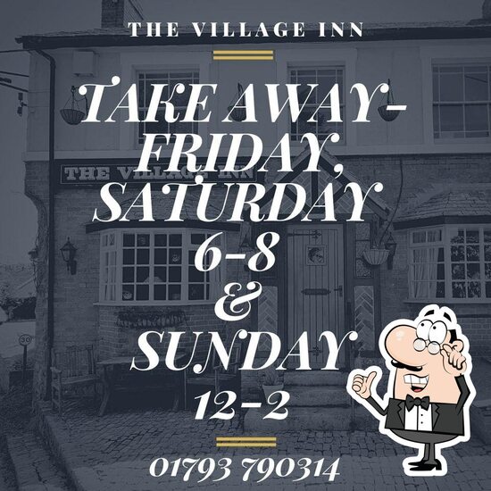 Menu at The Village Inn, Liddington pub & bar, Swindon, Bell Ln