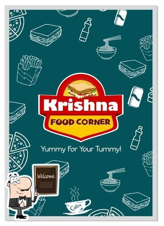 Menu at Krishna food corner, Mount Abu