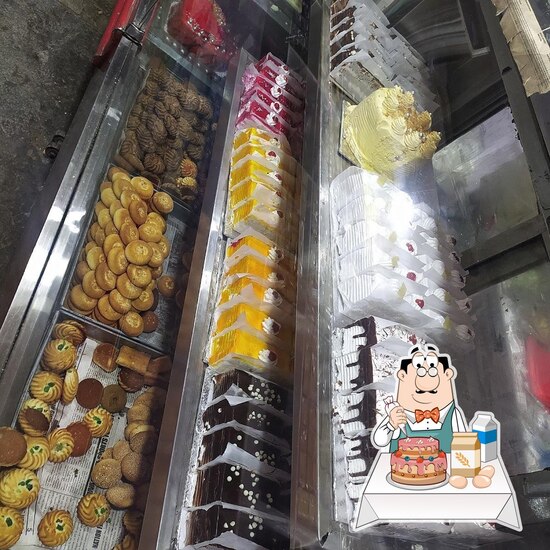 Menu at National Bakery & Sweet Shop, India