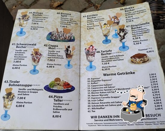 Eiscafé Licata, Wolfsburg - Speisekarte, Preise und Bewertungen