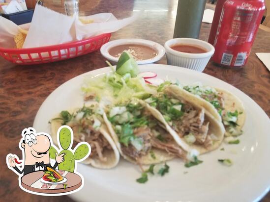 Menu at Tacos Colima restaurant, Caldwell