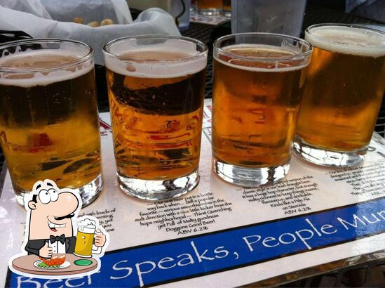 Menu at Lagunitas Brewing Company pub & bar, Petaluma, N McDowell Blvd