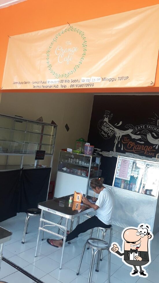 Menu at The Orange Cafe, Salatiga