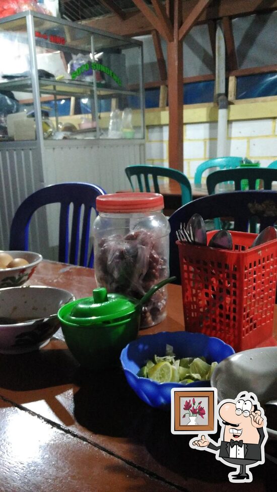 Menu at Soto Sundeng Mbak Ning restaurant, Pacitan
