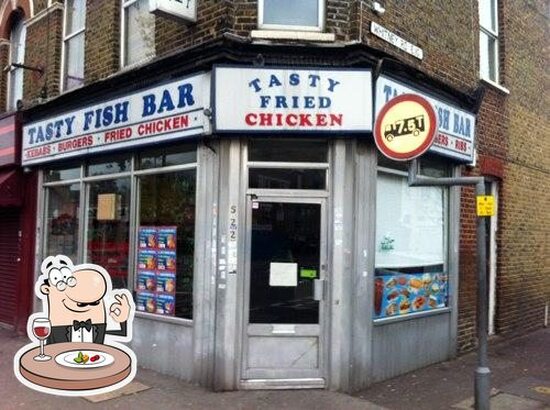 Menu at Tasty Fish Bar, London, 522 Lea Bridge Rd
