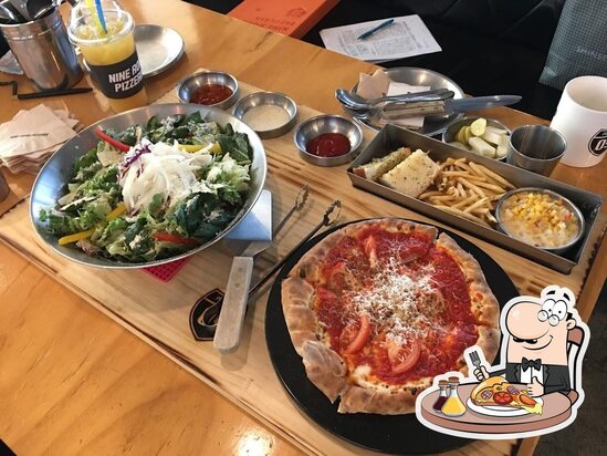 Menu at Nine Road Pizzeria, Gyeongsan-si