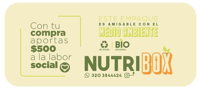 Menu at nutribox restaurant, Villavicencio