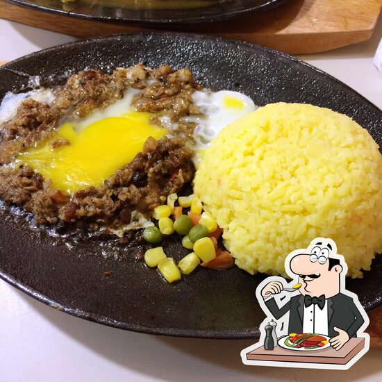 Menu at Sizzling Plate steakhouse, Cebu City, Food Court