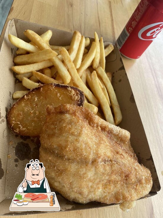 Menu at Okky Fish Chips Salad restaurant, Pottsville