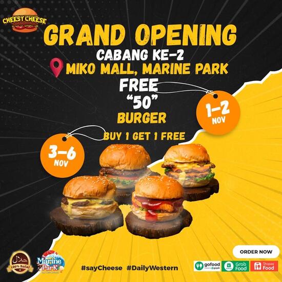 Menu at Cheesy Cheese Burger ( Western Food ) restaurant, Bandung