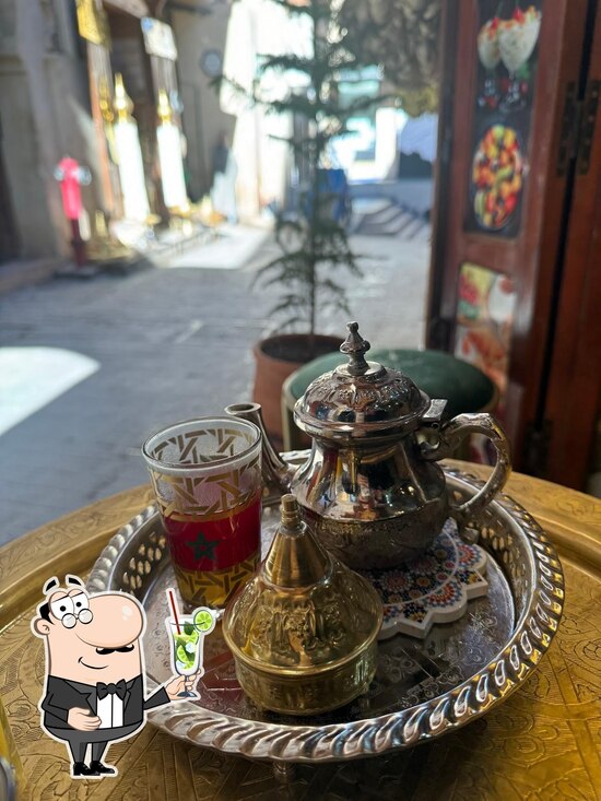 Speisekarte von Tea shop, Fes
