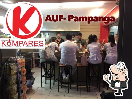 Menu at KÚMPARES - AUF restaurant, Angeles