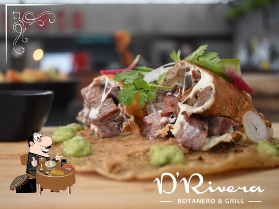 Carta del pub y bar D´Rivera Botanero & Grill, Santa Catarina