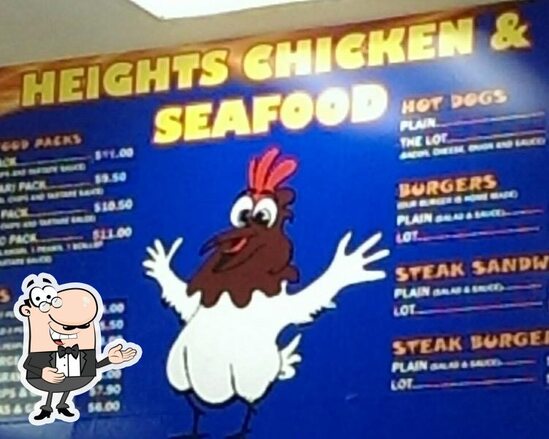 Menu at Heights Chicken fast food, Ingle Farm