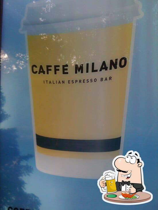 Menu at Caffè Milano cafe, Vienna, Währinger Str. 46