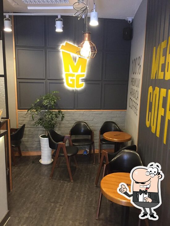 Menu at Mega Coffee cafe, Seoul, 235-1 Dongyo-ro