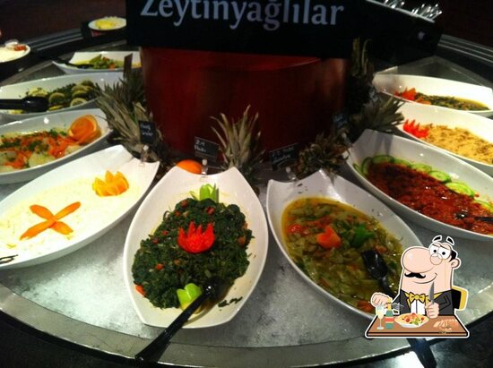 Menu at Flags Restoran, Turkey
