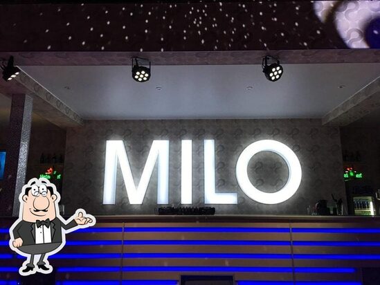 Menu at MILO restaurant, Saint Petersburg