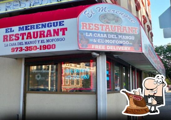 Menu at El Merengue restaurant, Newark