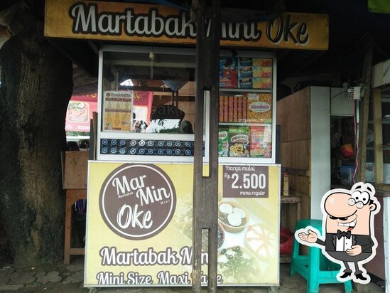 Menu at Marmin Oke cafe, Serang