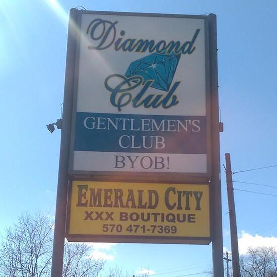Carta de The Diamond Club, Old Forge