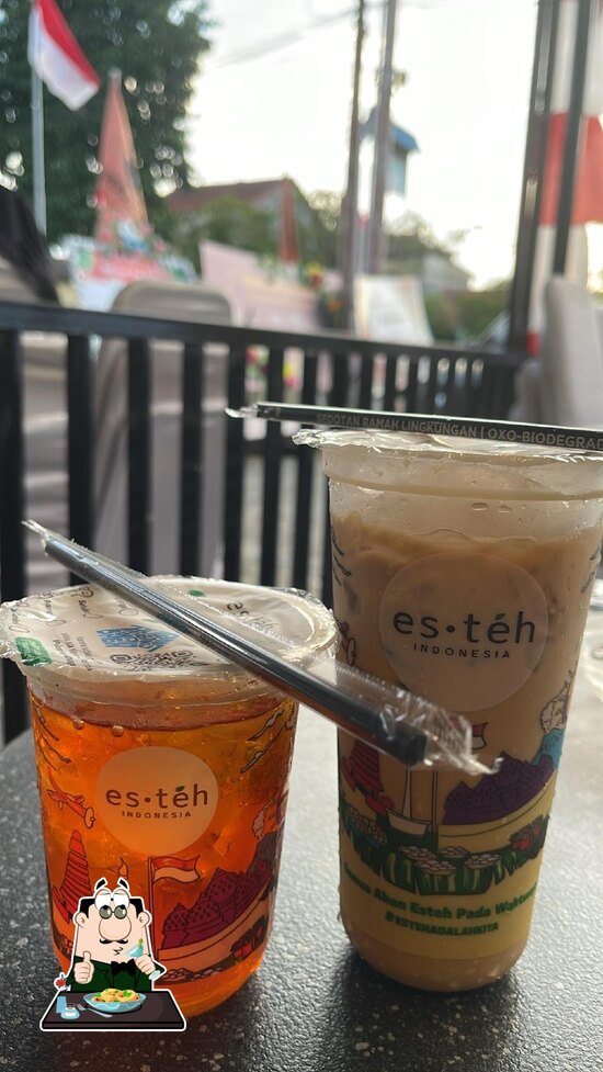 Menu at ES TEH INDONESIA restaurant, Jayapura