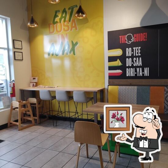 Menu at My Roti Place/My Dosa Place restaurant, Ajax