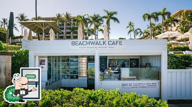 Menu at Beachwalk Cafe, Wailea-Makena