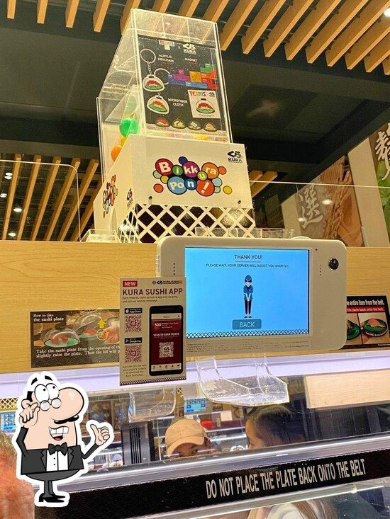 Menu at Kura Revolving Sushi Bar, Bellevue