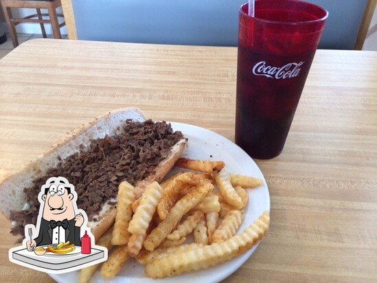 Menu at Philly Diner restaurant, DeLand