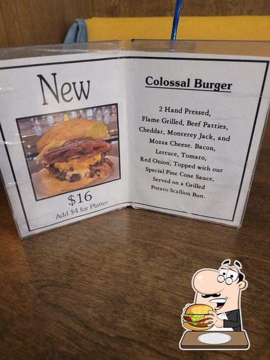 Menu at Pine Tree Bar & Grill, Fredericton, 185 Gabriel Dr
