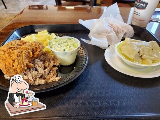 Carta de Abrams Bar-B-Q & Seafood, Pinetops
