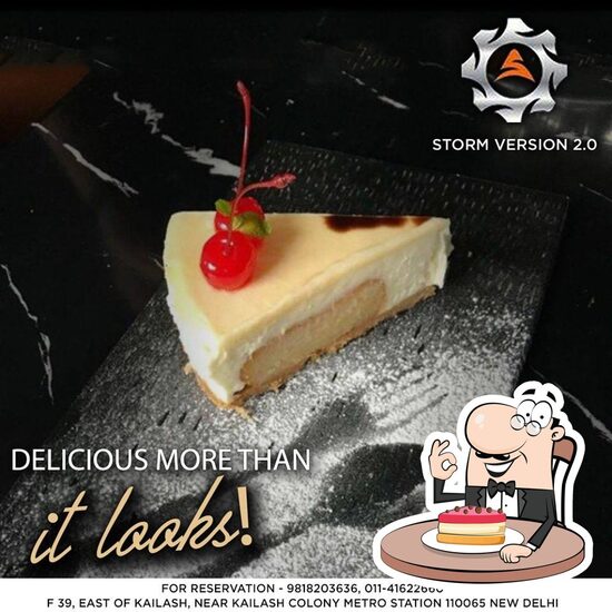 Storm, New Delhi - Restaurant menu, prices and reviews