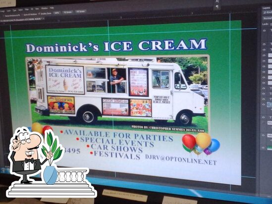 Menu at Dominick's Ice Cream, Port Chester