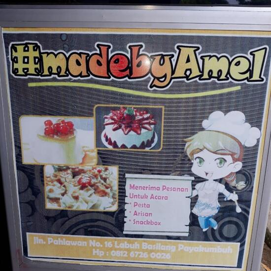 Menu at Made by Amel cafe, Payakumbuh