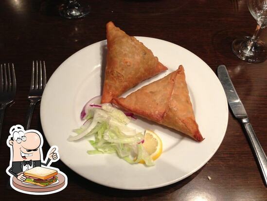 Menu at LaLa's restaurant, Batley