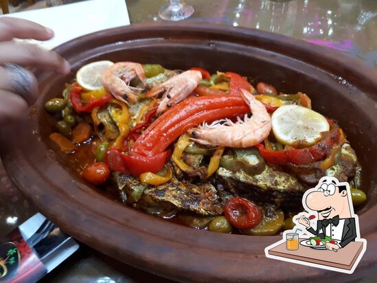 Menu at Restaurant Al Baraka, Morocco, PM2P+3G4
