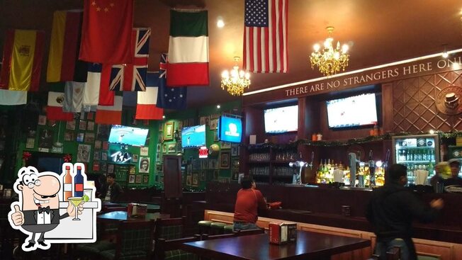 Menu at McCarthys Irish Pub, Monterrey