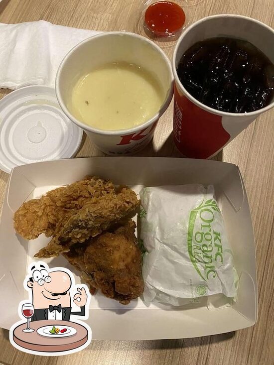 Menu at KFC restaurant, Tangerang, Jl. Hartono Raya