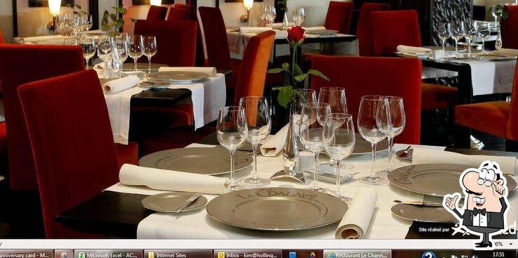 Menu at Le Channel restaurant, Calais, 3 Bd de la Résistance