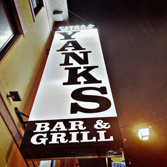 Menu at Yank's Old Niagara Bar & Grill, Niagara Falls
