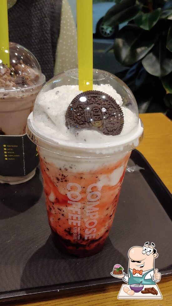 Menu at Compose Coffee, Bujeon cafe, Busan