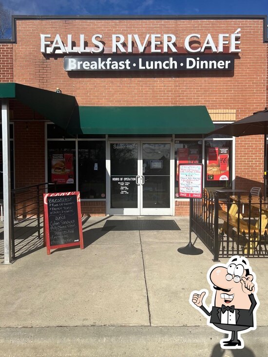 Menu at Falls River Cafe, Raleigh