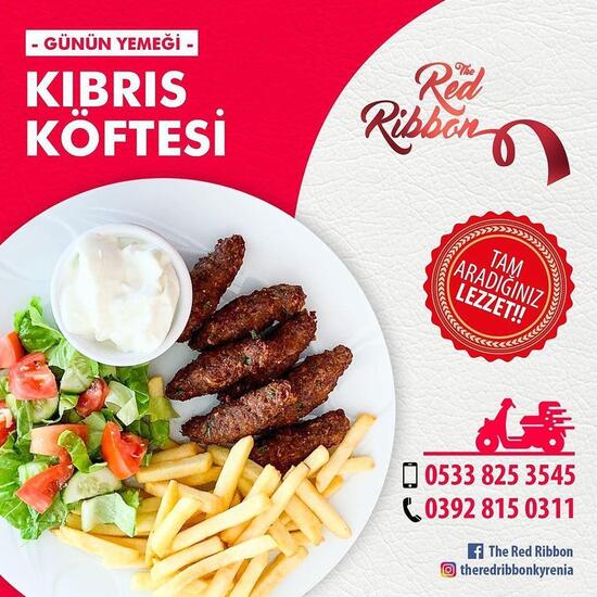 Menu at The Red Ribbon, Karakum