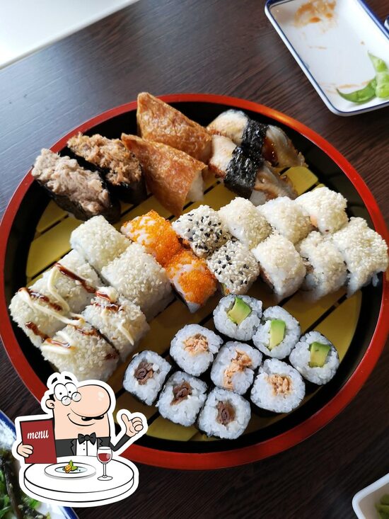 Menu at Daisuki Sushi restaurant, Düren